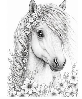 Horse Coloring Pages and Printables